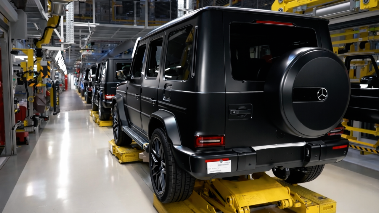 From factory to driveway, my Mercedes AMG G63