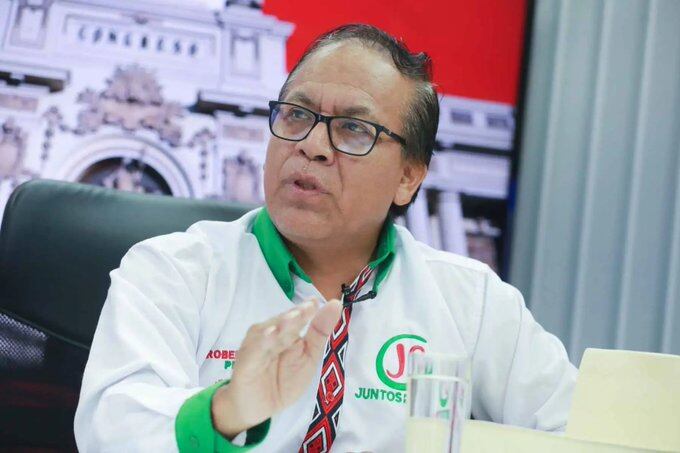 Roberto Sánchez encabeza marcha en Perú y exige transparencia en conteo ...