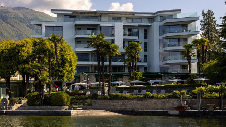 'Switzerland's only true beach resort' is a grand lakefront gem with ...