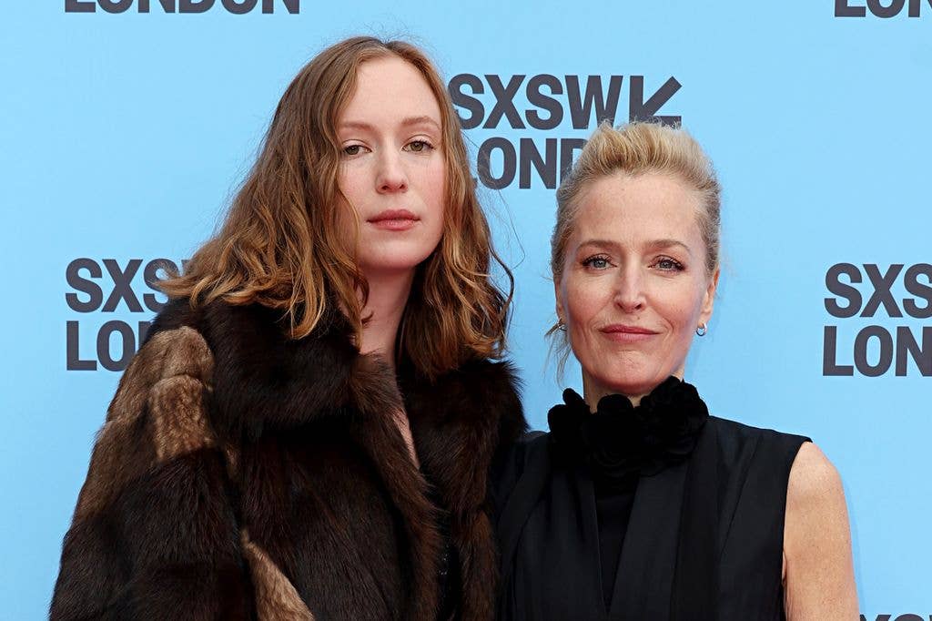 Gillian Anderson, 57, showcases svelte figure in latest red carpet outing