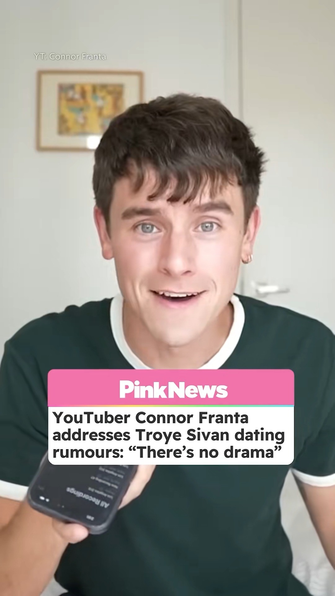 Connor Franta hints at past Troye Sivan romance, and Chappell Roan was ...