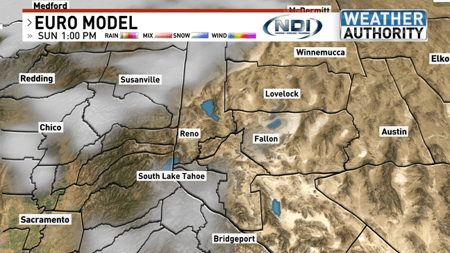 Mostly sunny skies, mild conditions in store for Sunday in northern Nevada