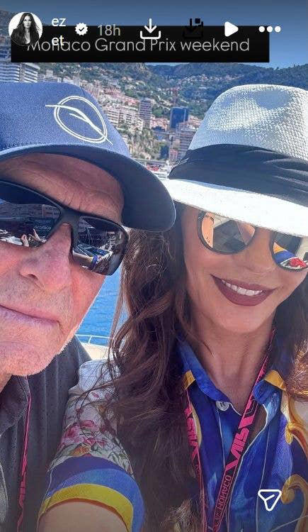 Catherine Zeta-Jones and Michael Douglas enjoy an 'undercover' date at ...
