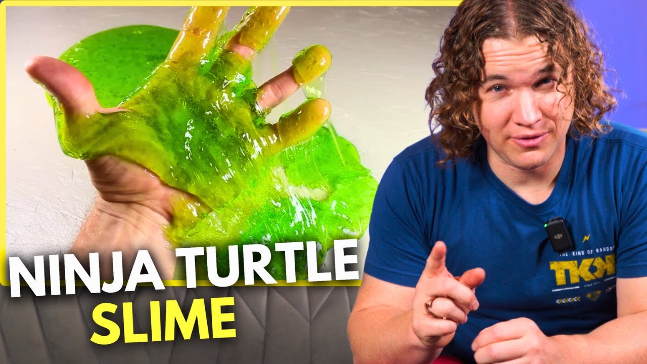 Making Ninja Turtle slime
