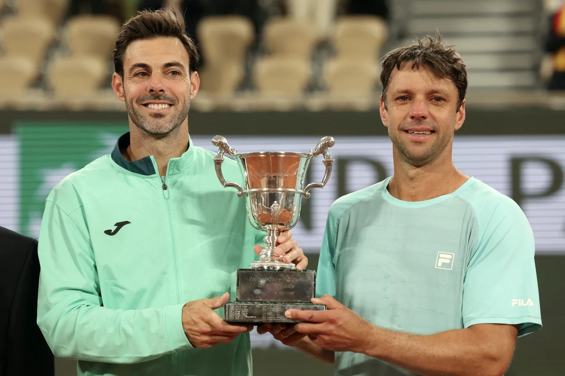 Granollers og Zeballos vinder double-titlen i Roland-Garros: 'Vi nyder ...