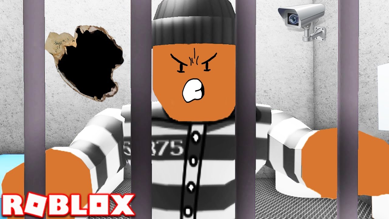 Escaping prison in Roblox