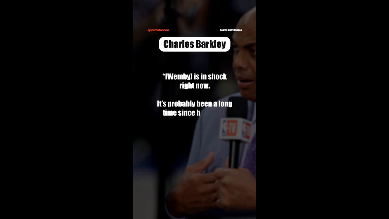 Charles Barkley shocked by Victor Wembanyama’s NBA Finals struggles vs ...