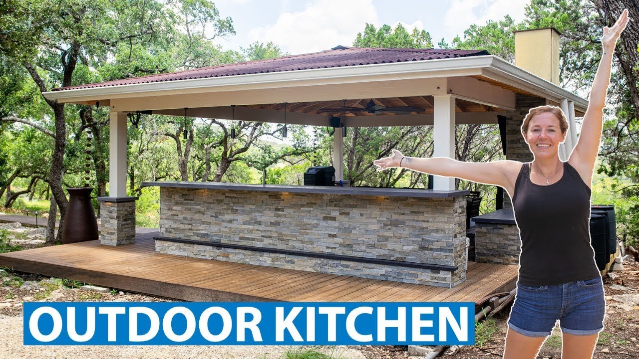 Building an outdoor kitchen from start to finish (part 11)
