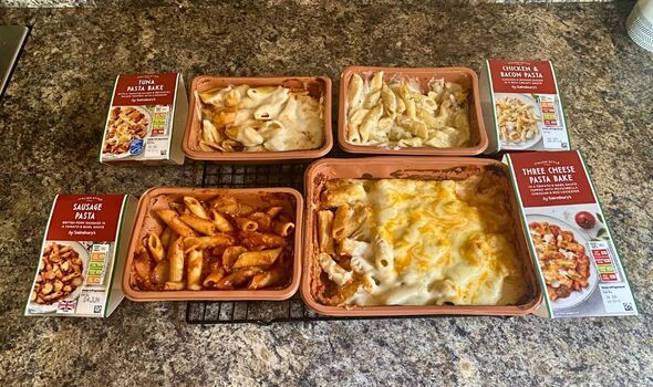 I tried 4 pasta bake ready meals from Sainsbury's - and there's only 1 ...