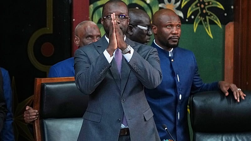 Ousted Senegal PM Ousmane Sonko re-elected party chief amid crisis