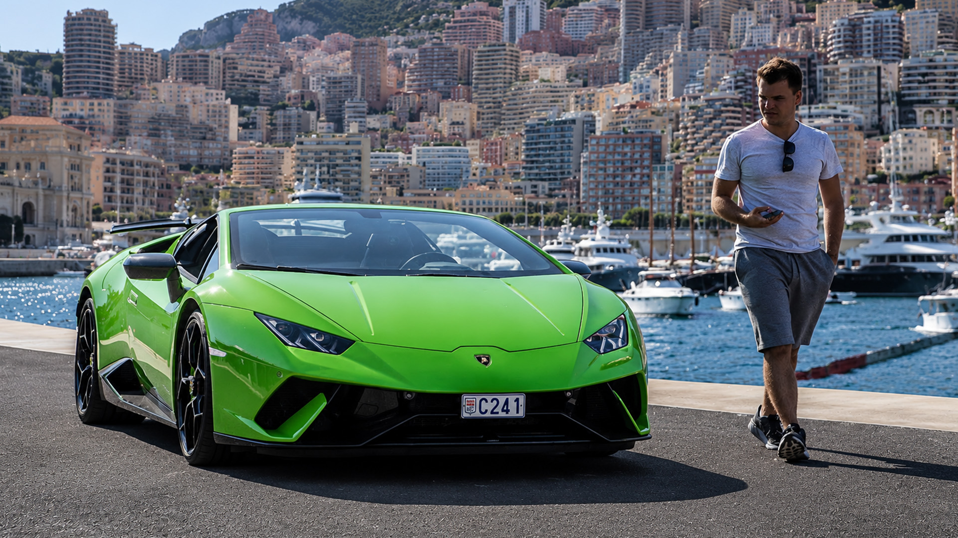 The day Jelly finally got his dream Lamborghini