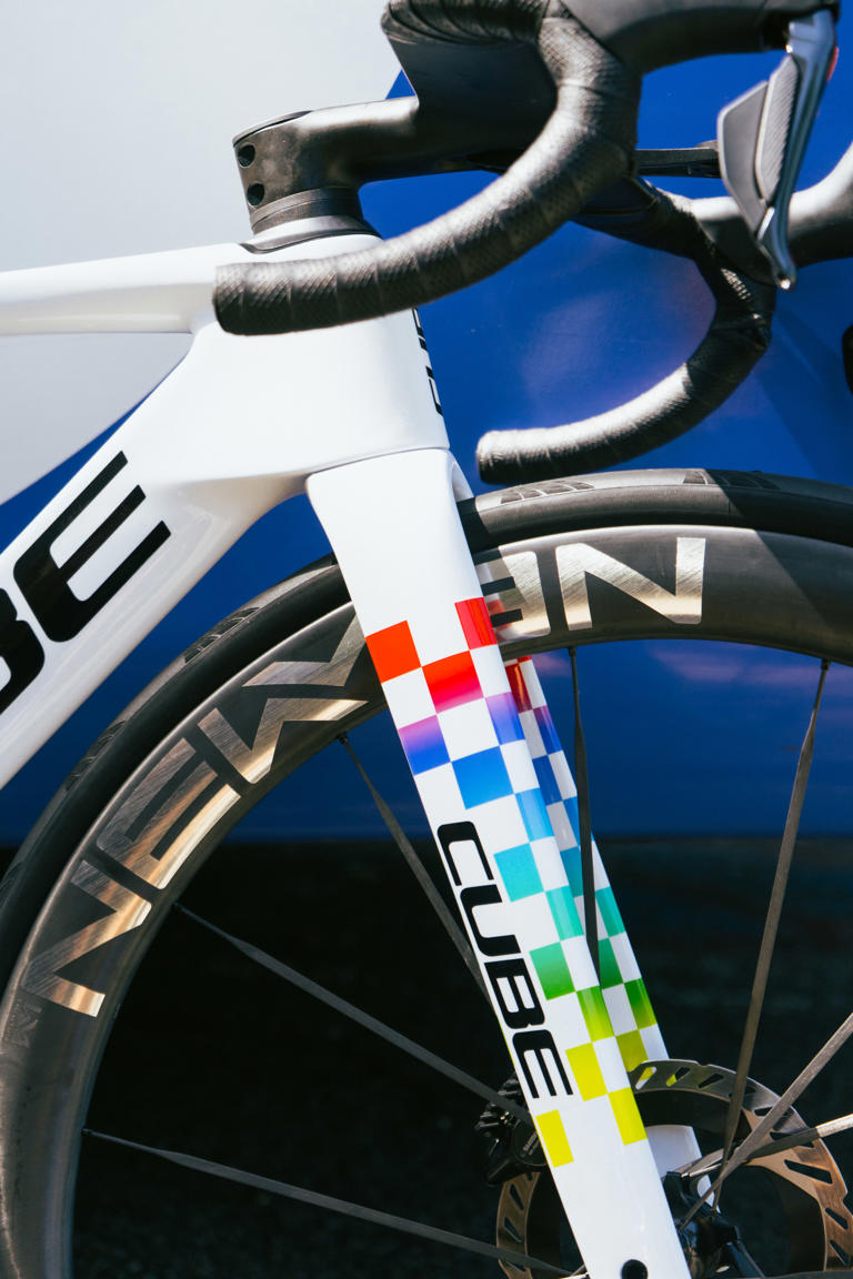 Cube Litening Aero prototype spotted at Tour Auvergne-Rhône-Alpes