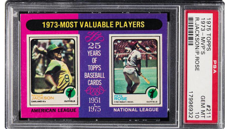 Vintage baseball card debate: Pete Rose rookie vs. Reggie Jackson rookie