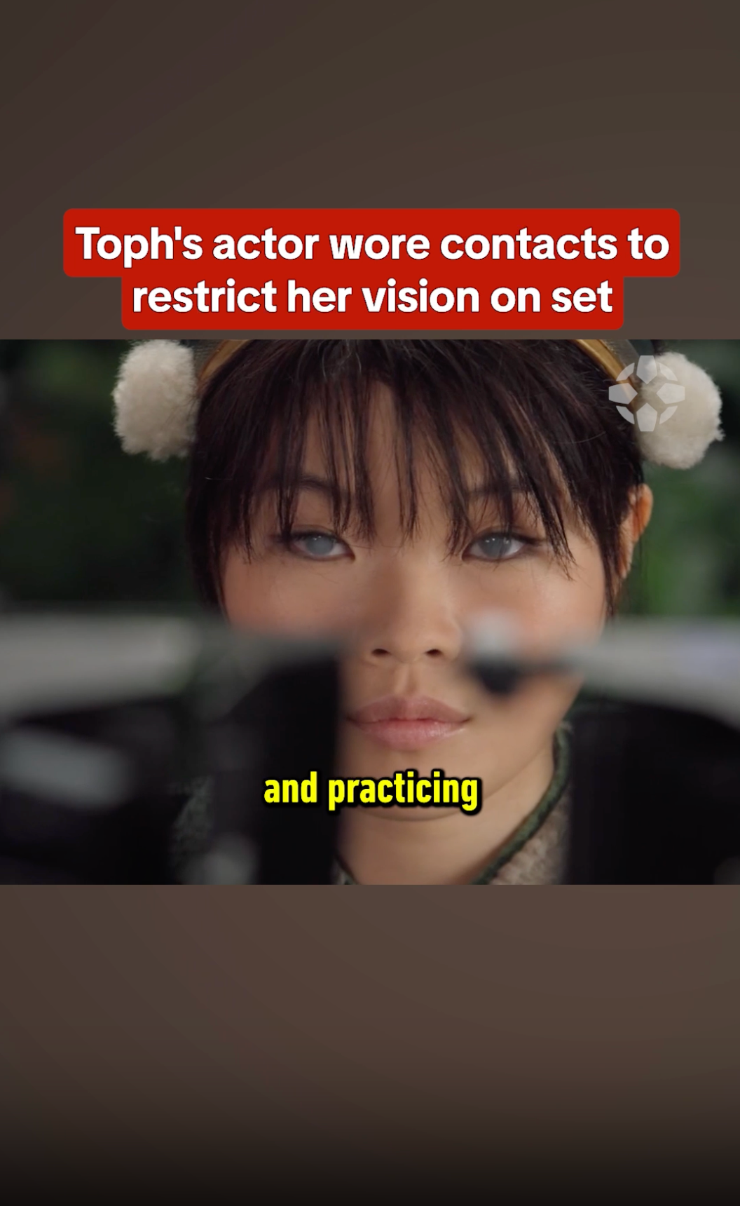 Toph's actress wore contacts to restrict her vision on Avatar: The Last ...