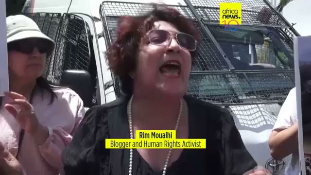 Tunisians protest against undocumented sub-Saharan African migrants