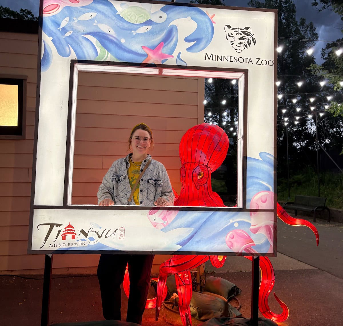 Wanderlight Trail at the Minnesota Zoo open now through August 2nd!