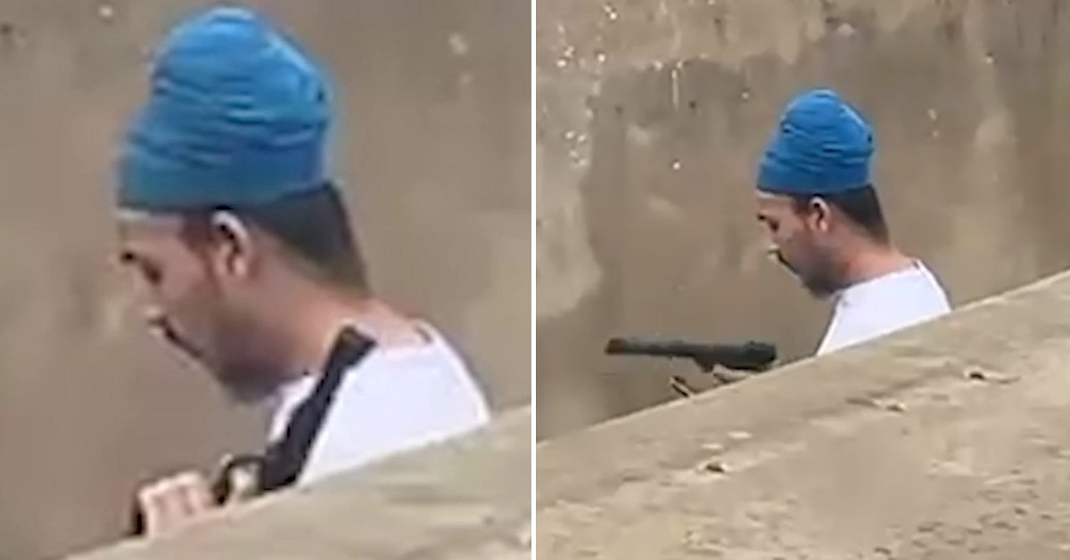 Henry Nowak’s killer 'brandishes gun' in unseen clip taken years before ...