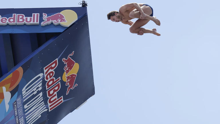 Scenes from the Red Bull cliff diving takeover of St. Pete Pier