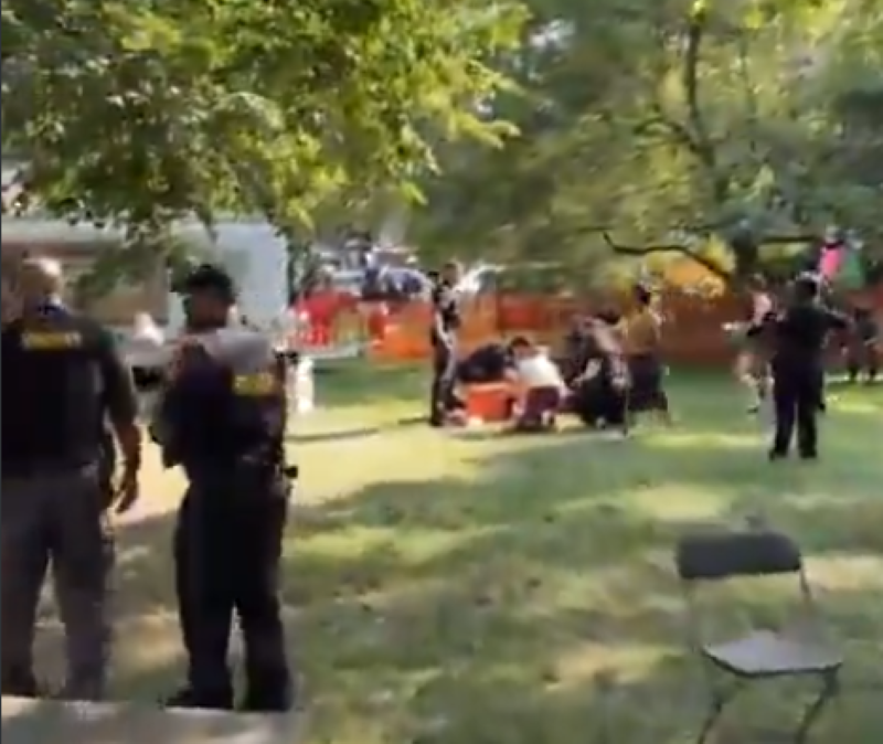 Chaos at community event in US: 12 shot as gunfire erupts in Ohio ...