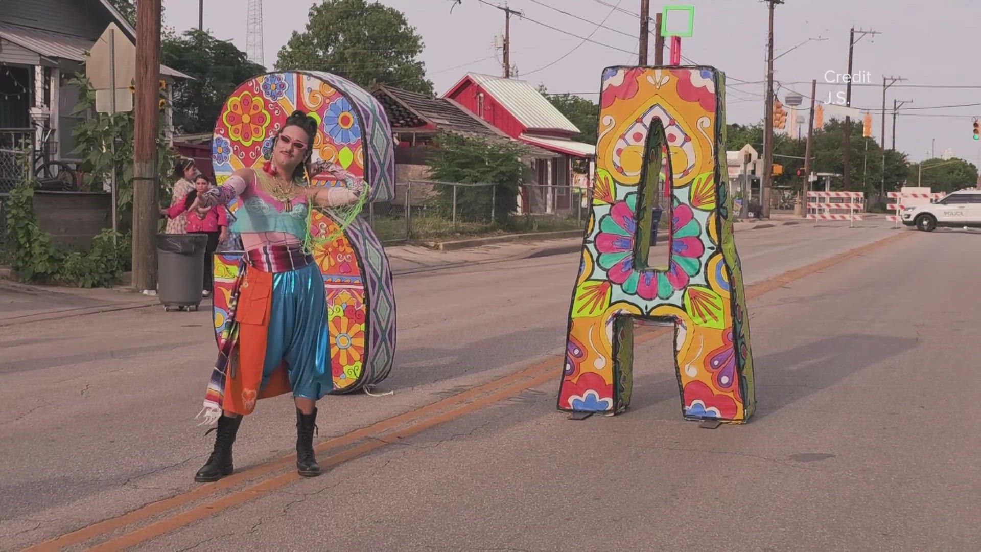The heart of the West Side transformed into a runway Saturday