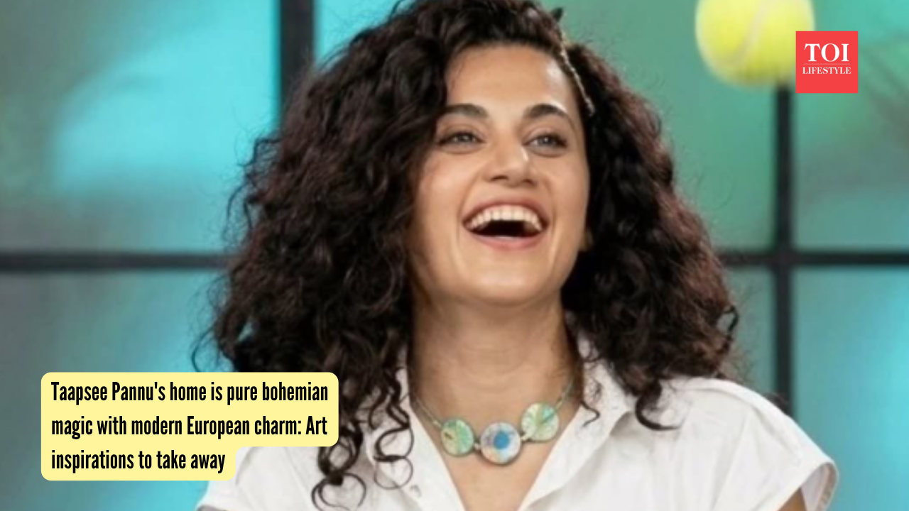 Taapsee Pannu's home is pure bohemian magic with modern European charm ...