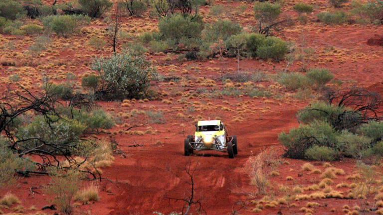 Motorbike rider dies in outback desert race crash