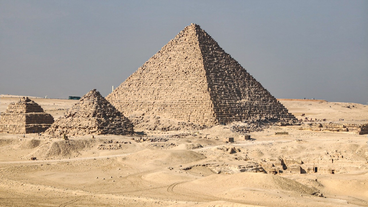 The Great Pyramid of Giza was the tallest structure built by humans for ...