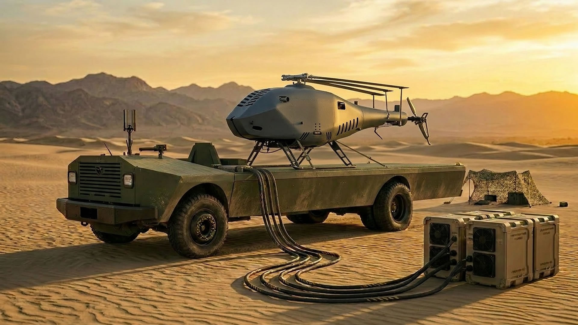 500-mile autonomous hybrid military EV for US: Harbinger and ...