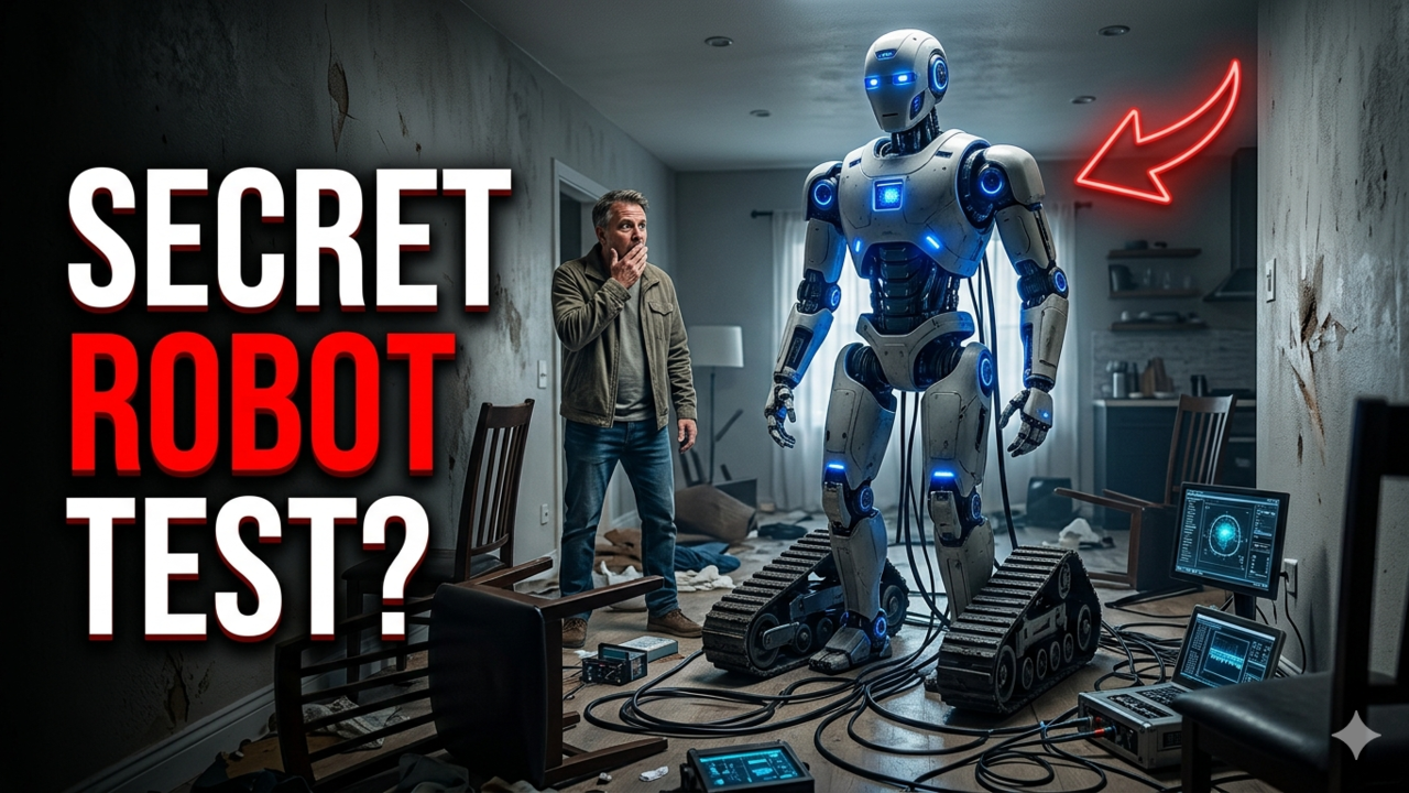 This host discovered a giant robot in his Airbnb, what happened next ...