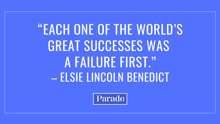 Elsie Lincoln Benedict: Why every great success starts with failure