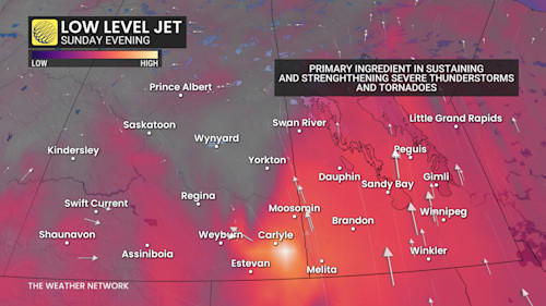 Hazardous eastern Prairies storm setup primed with tornado, large hail risk