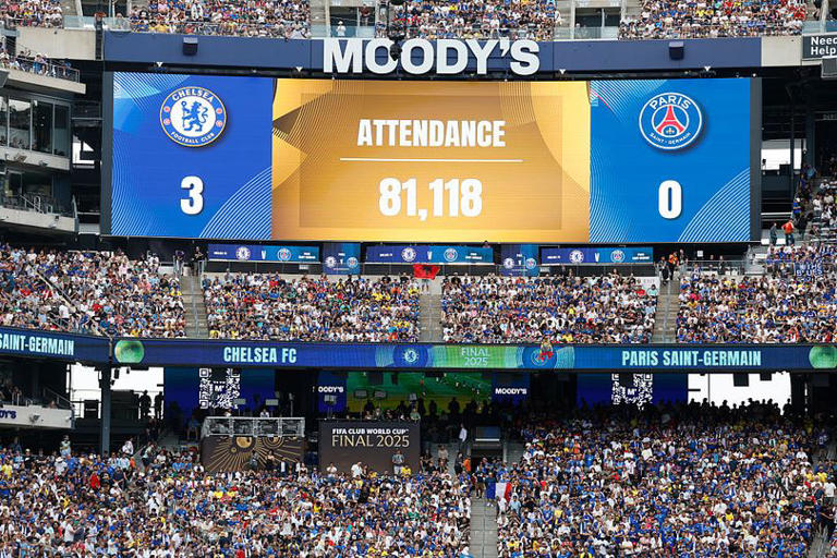 FIFA World Cup 2026 final stadium is NFL's biggest by key metric