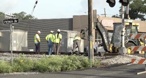 Train derailment causes traffic disruptions Sunday in Metairie