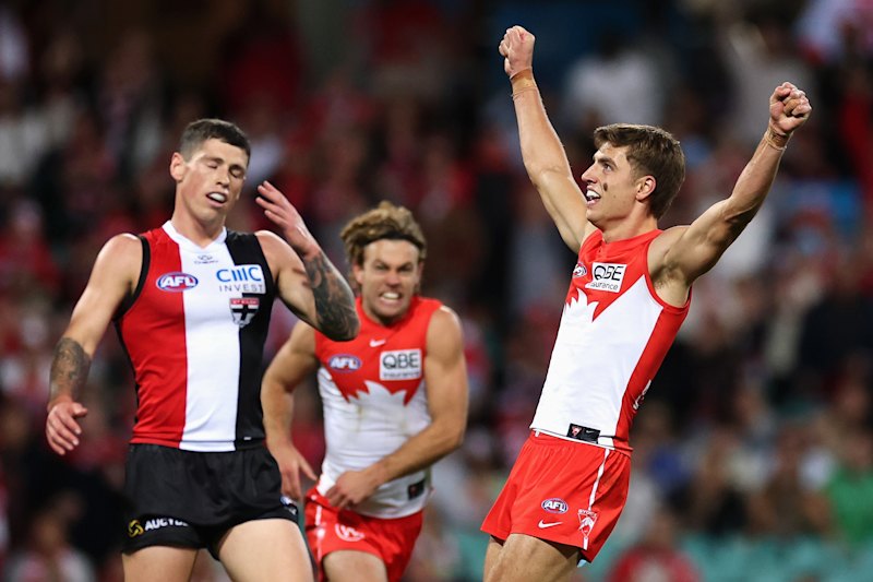 Serong seals it for Swans with last-gasp winner to break St Kilda hearts