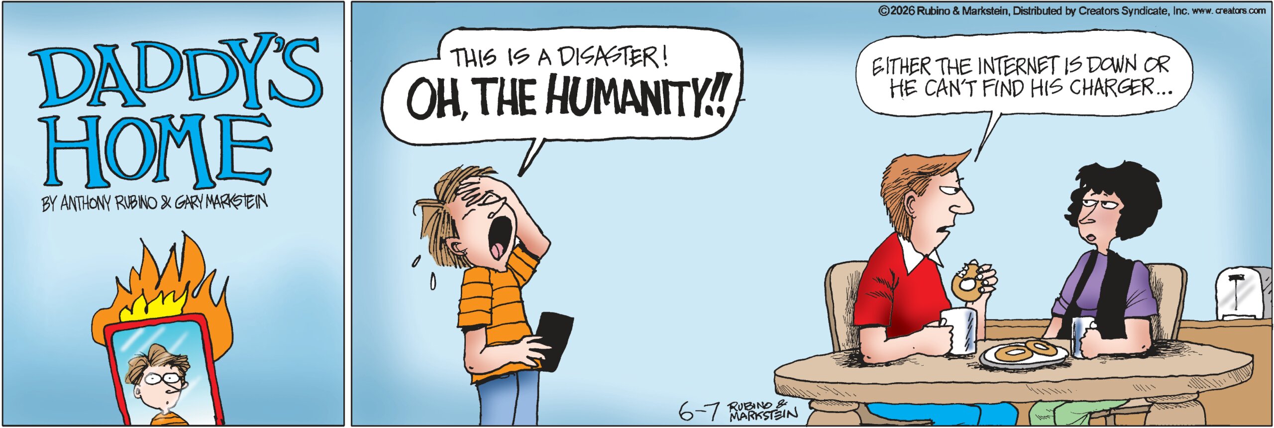 The latest “Daddy’s Home” by Rubino and Markstein
