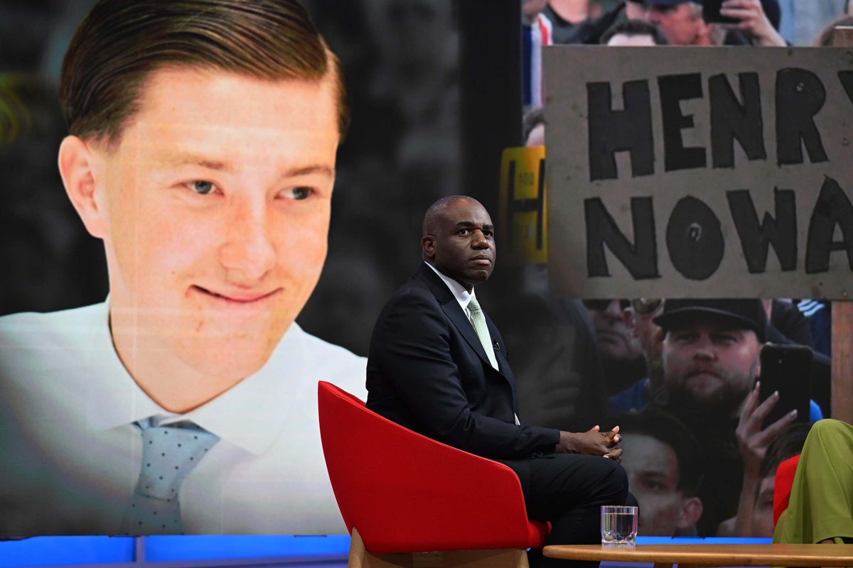 David Lammy told JD Vance 'you're wrong' after Henry Nowak case ...
