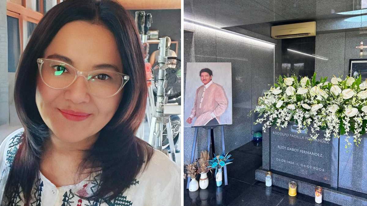 Lorna Tolentino marks Rudy Fernandez’s 18th death anniversary, posts ...