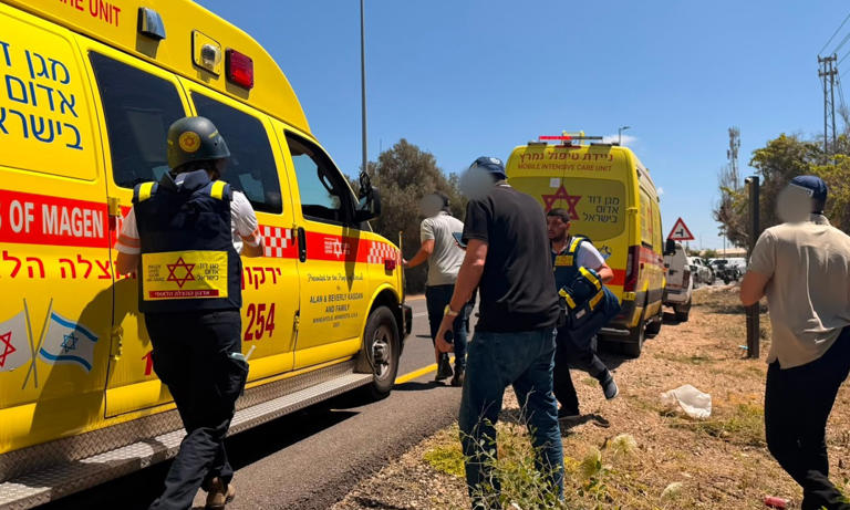 Man, 35, shot dead in Israel attack as police say gunman is 'neutralised'
