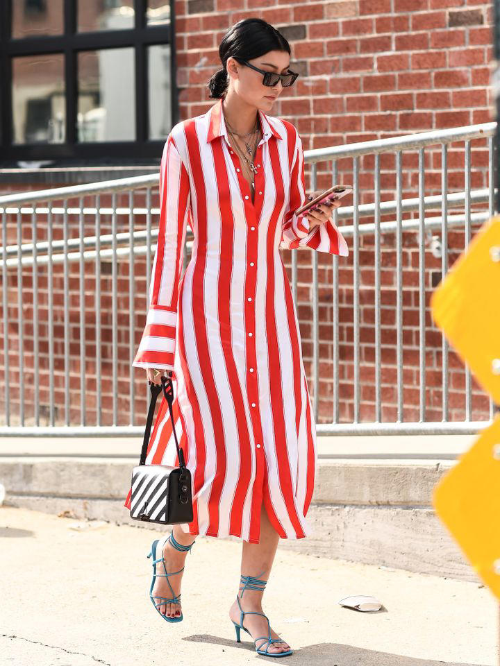 Cabana stripes are bringing classic vacation energy to our summer style