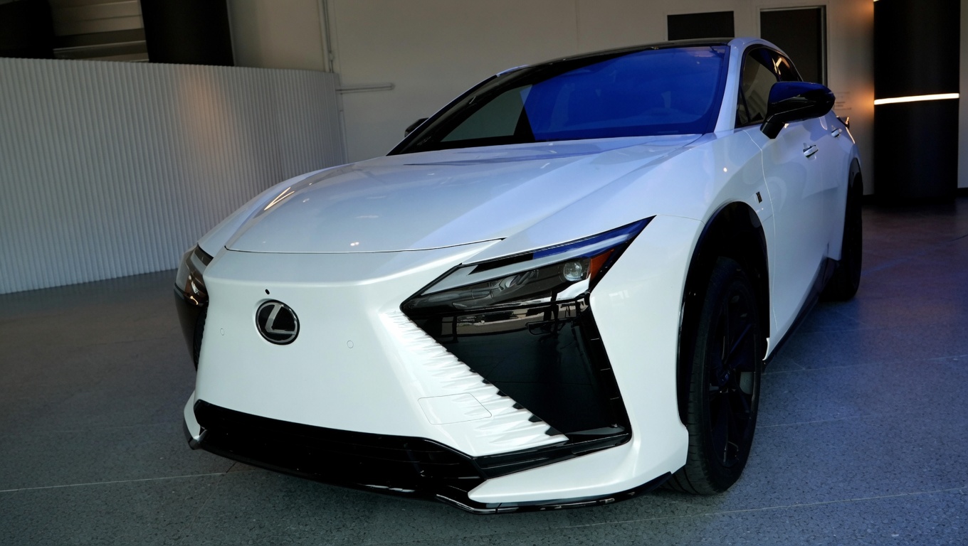 This Lexus enhances its electric driving experience