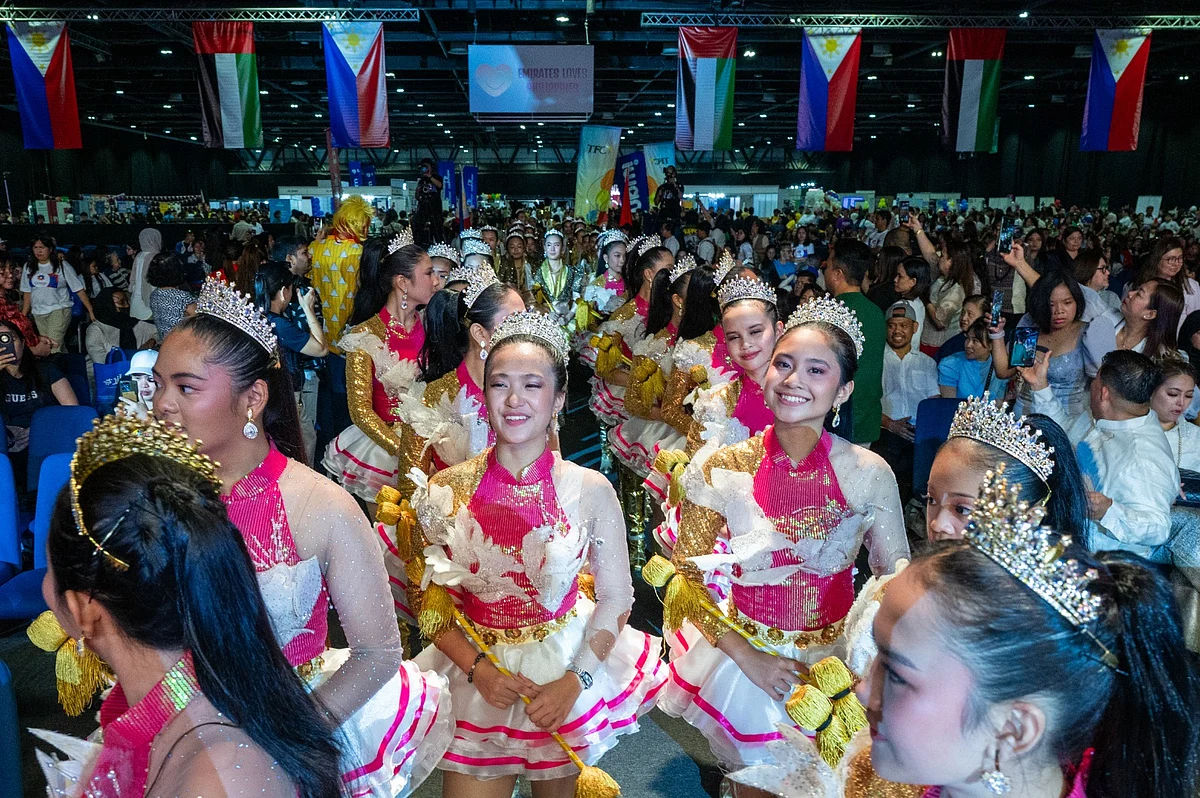 Photos: Sea of colour, music, fun: Inside Dubai's Philippine ...