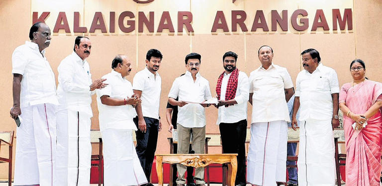 Vijay is in power due to DMK benevolence: M K Stalin