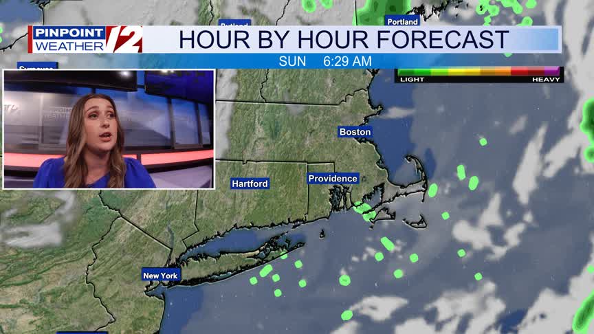 WPRI 12 Weather Now 6/6/26: T'storms ending; not as warm Sunday, late ...