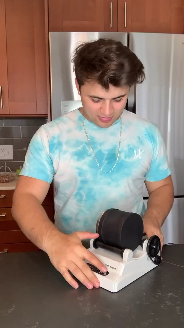 Watch rocks become gemstones in backyard science experiment