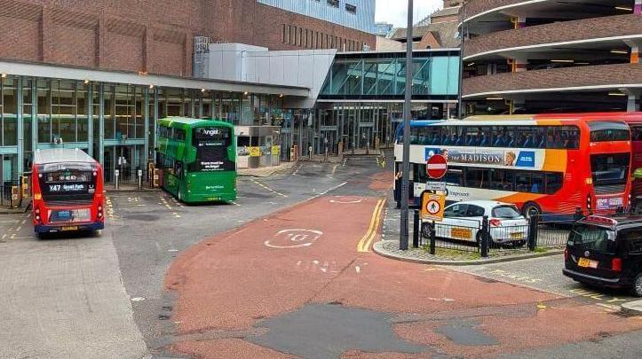 Temporary stops during bus station closure revealed