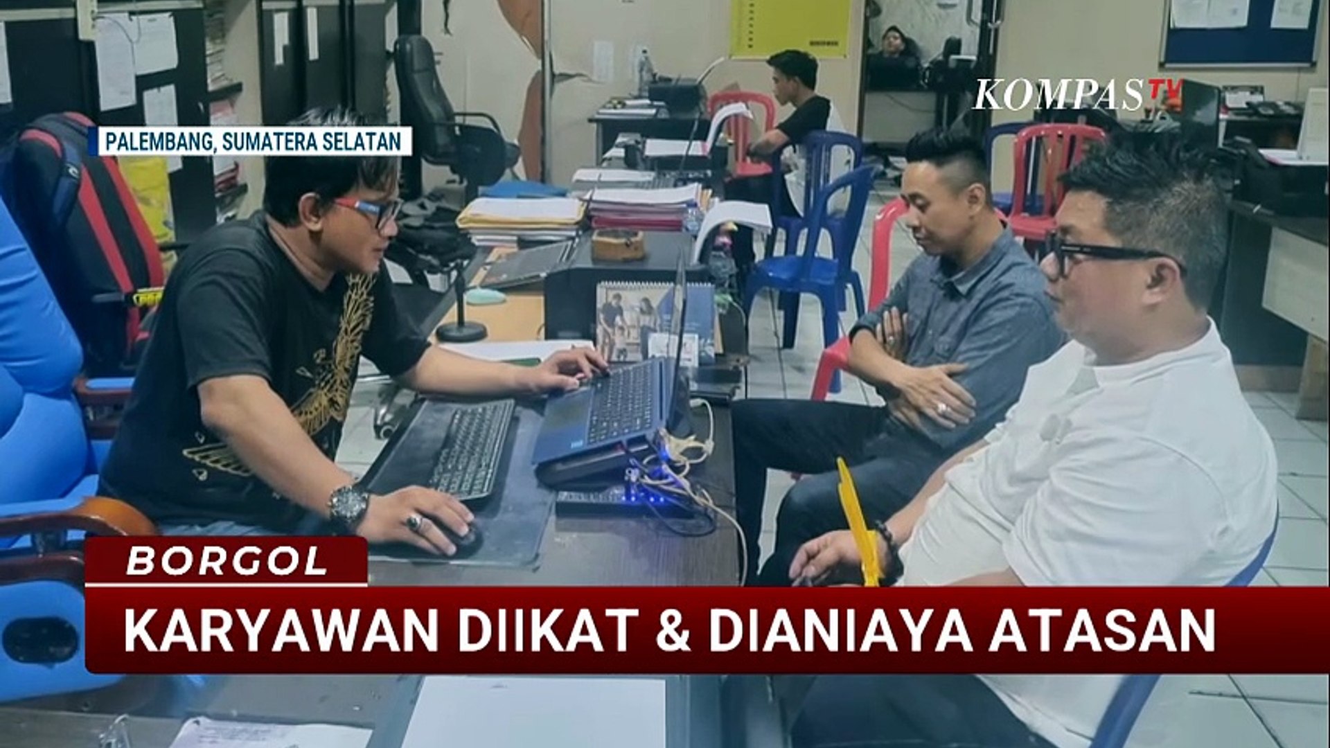 Keji! Pemilik perusahaan di Palembang ditangkap usai aniaya karyawan ...