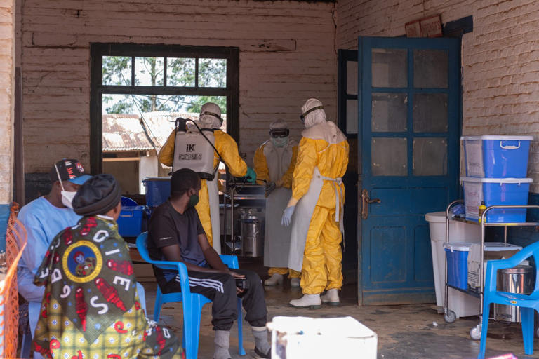 Health workers at the epicenter of Congo's Ebola outbreak labor with ...