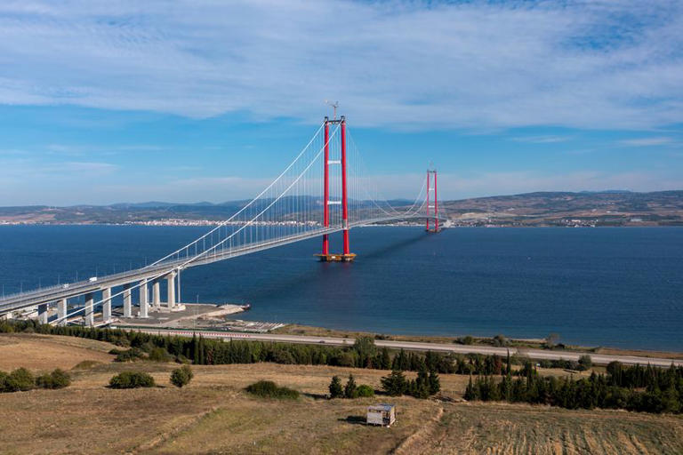 The world's longest suspension bridge cost $2.7 billion and ...