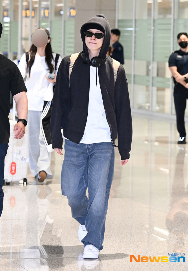 TXT 연준, 화보처럼 입국 [포토엔HD]