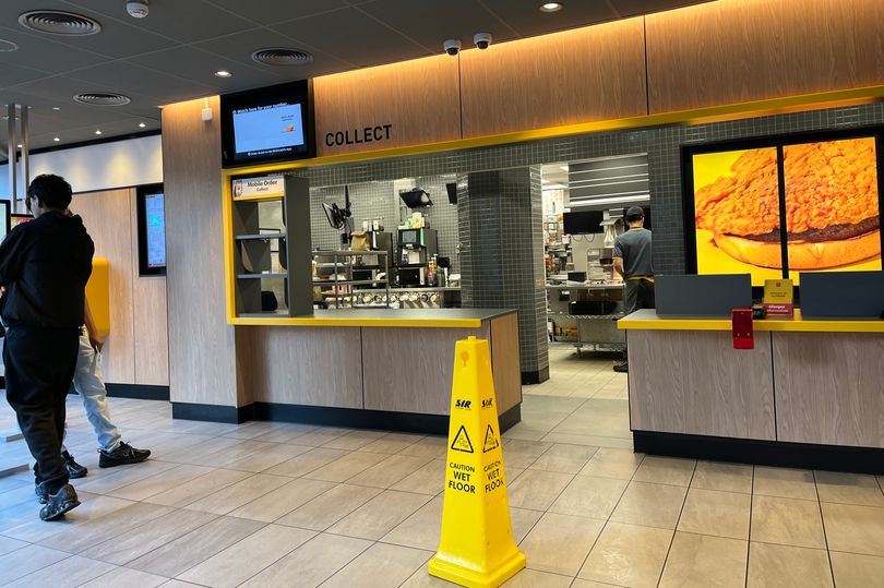 First peek inside new-look Huddersfield McDonald's